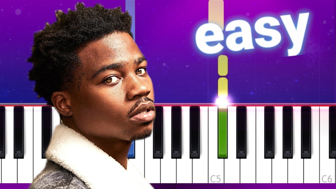 Roddy Ricch - The Box 100% EASY PIANO TUTORIAL - YouTube