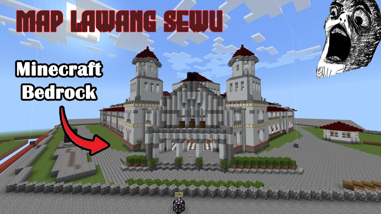 REVIEW DAN SHARE MAP LAWANG SEWU UNTUK MINECRAFT BEDROCK !!! - YouTube