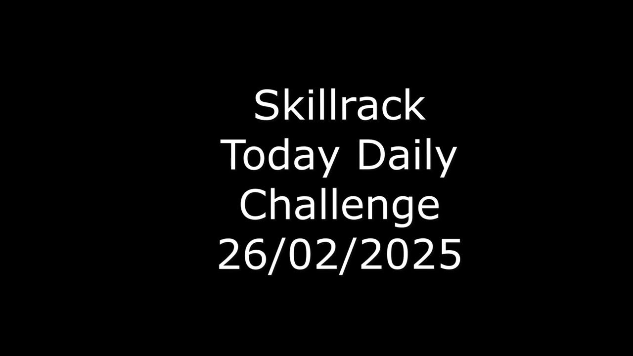 Skillrack Daily Challenge Solution 26/02/25 - YouTube