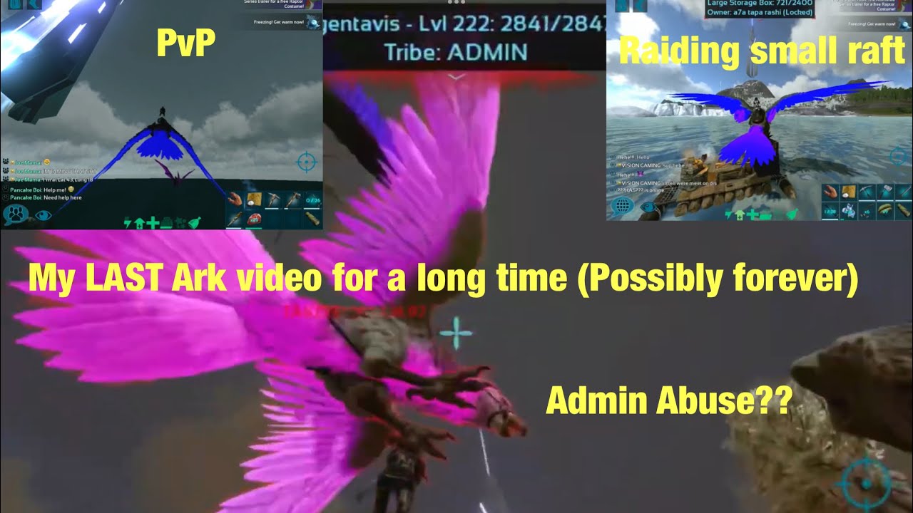 Ark Mobile Fresh Wipe PvP/A lot of fun pvp (My last ark video) - YouTube