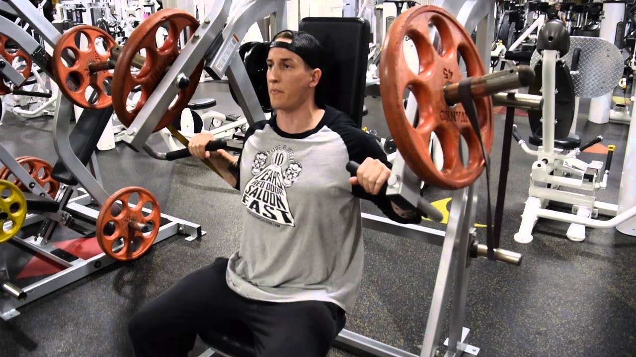 Banded incline press mechanical drop - YouTube