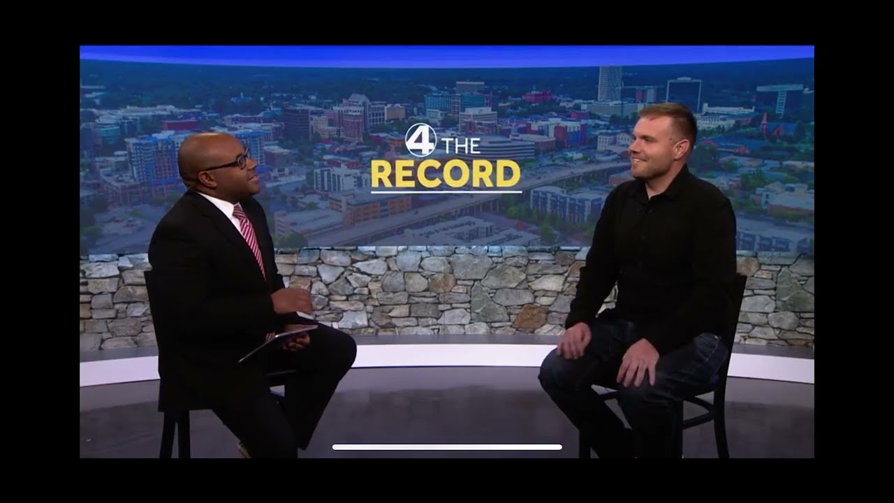 WYFF News 4 Interview w/ Nigel Robertson and Tim Wadsworth - YouTube