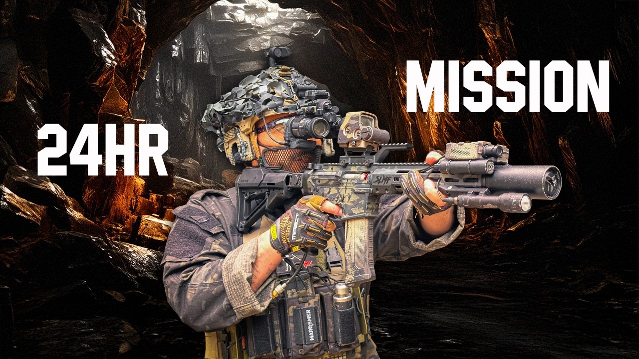 24HR Airsoft Mission To The UK's ONLY Active MINE Airsoft Field! - YouTube