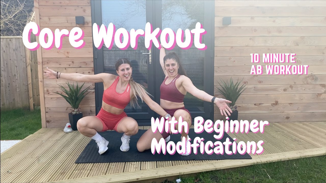 10 Min Ab Workout with Beginner Modifications - YouTube