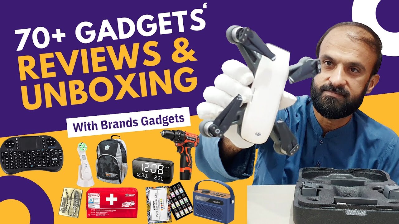70 Plus Gadgets Reviews and Unboxing in Pakistan Online Shopping - YouTube