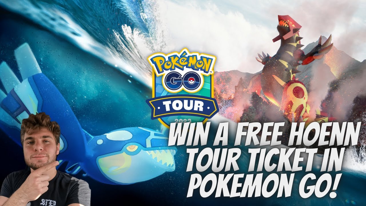 Win A Free Hoenn Tour Ticket in Pokemon Go! (Pokemon Go Giveaway) - YouTube