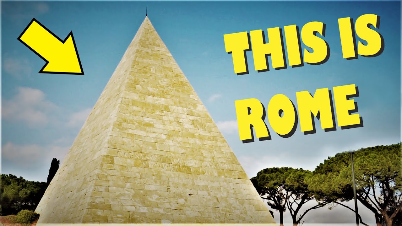Huge Ancient Pyramid in the Heart of Rome! - YouTube
