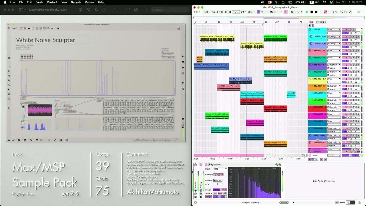 Max/MSP Sample Pack - YouTube