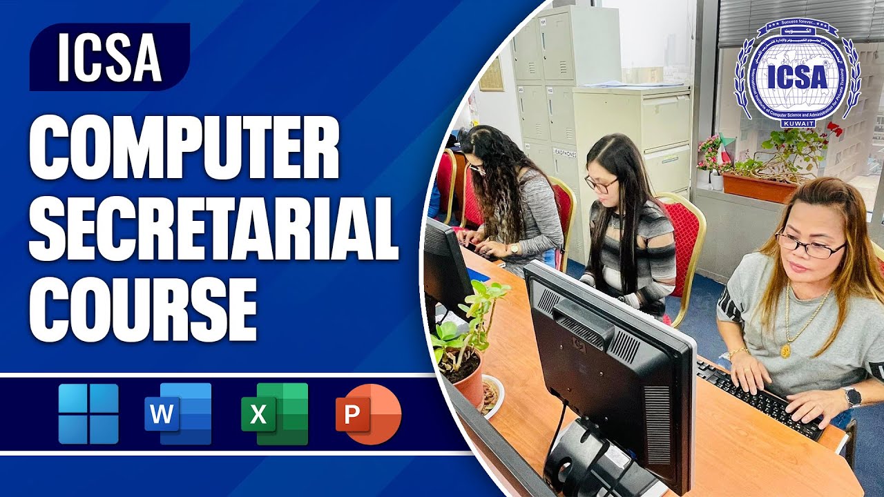Nais Mo Bang Mag-Opisina? Join ICSA’s Computer Secretarial Course with ...