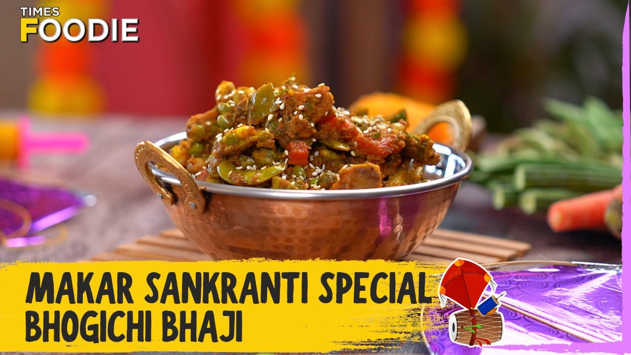 Bhogichi Bhaji Recipe | TASTY Winter Special Mix Vegetable Sabji ...