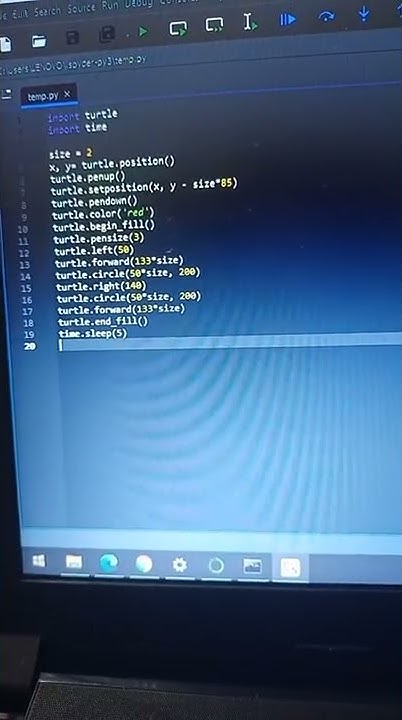 Python ile kalp çizimi. - YouTube