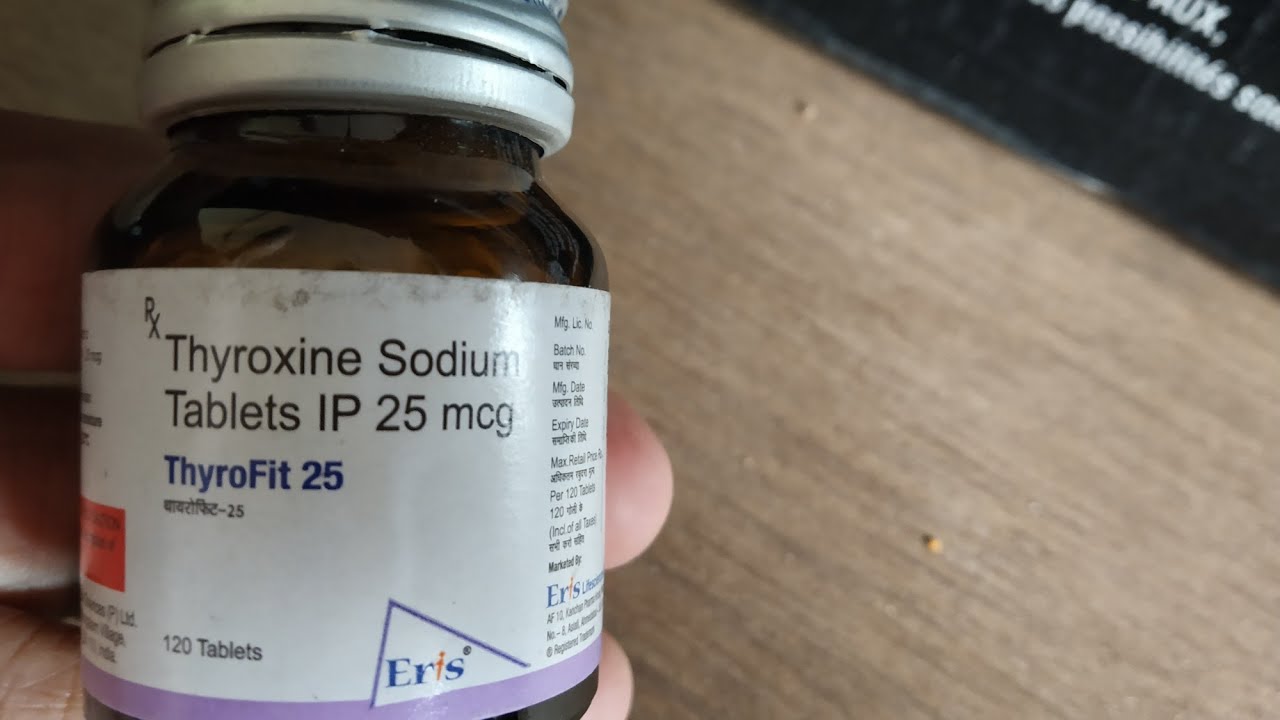 Thyrofit 25 mg | Thyroxine sodium Tablets IP 25 mfg by Eris ...