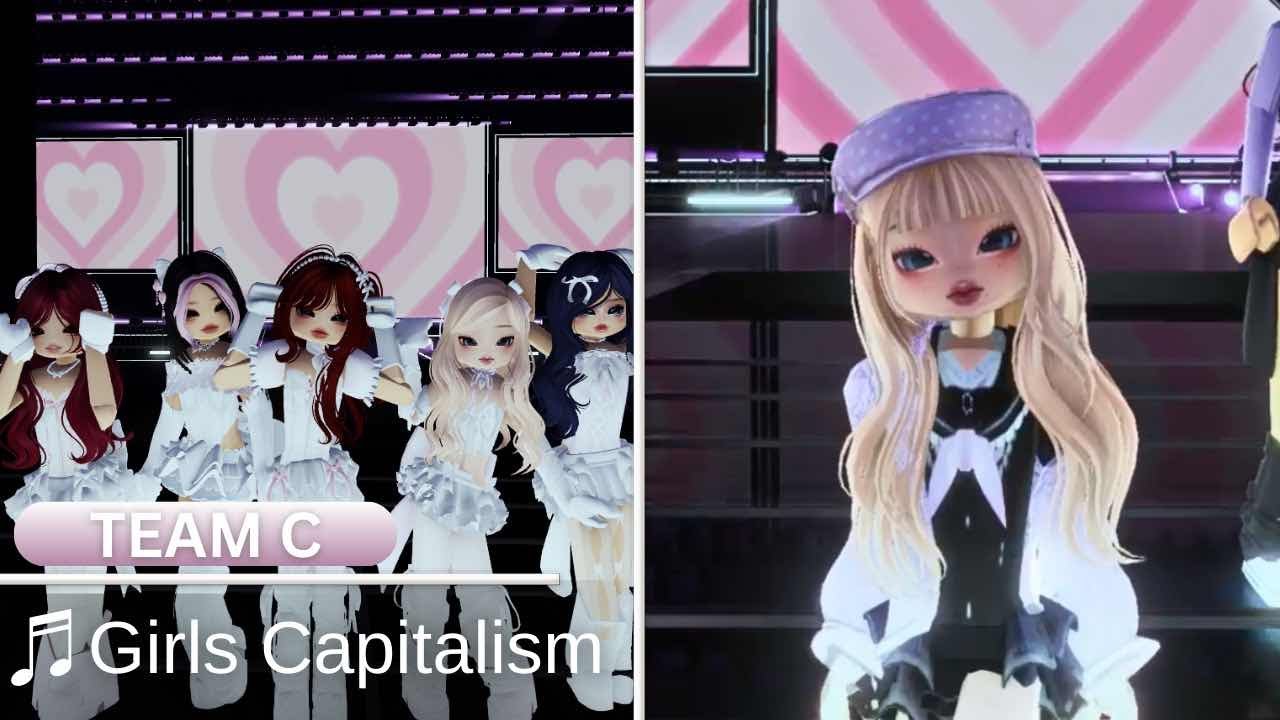 TEAM C | Girls Capitalism ‘The Debut: UTOPIA’ (MISSION 1) | ROBLOX KPOP ...