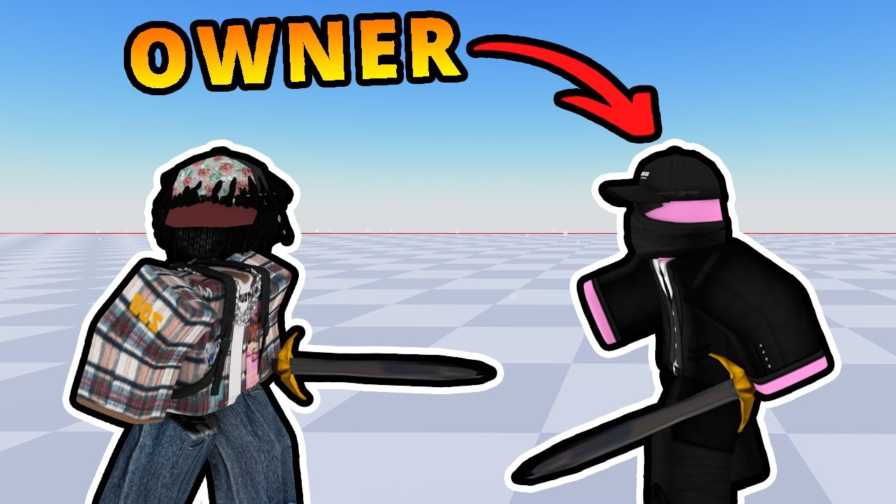 1V1ING THE OWNER OF ROBLOX SWORD FIGHT AND STEAL TIME! - YouTube