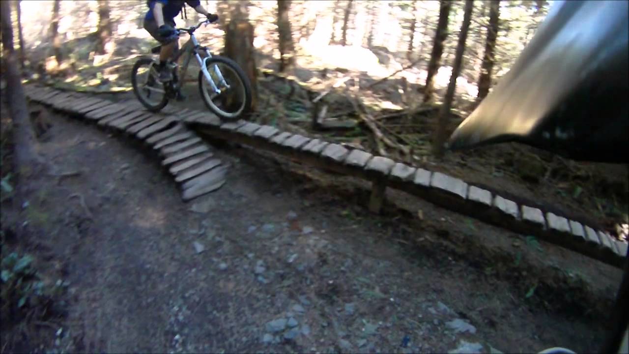 Galbraith Mountain Biking Golden Spike SST 3 - YouTube