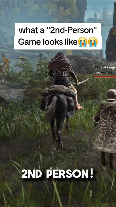 This is What a "Second-Person" Game looks like - YouTube