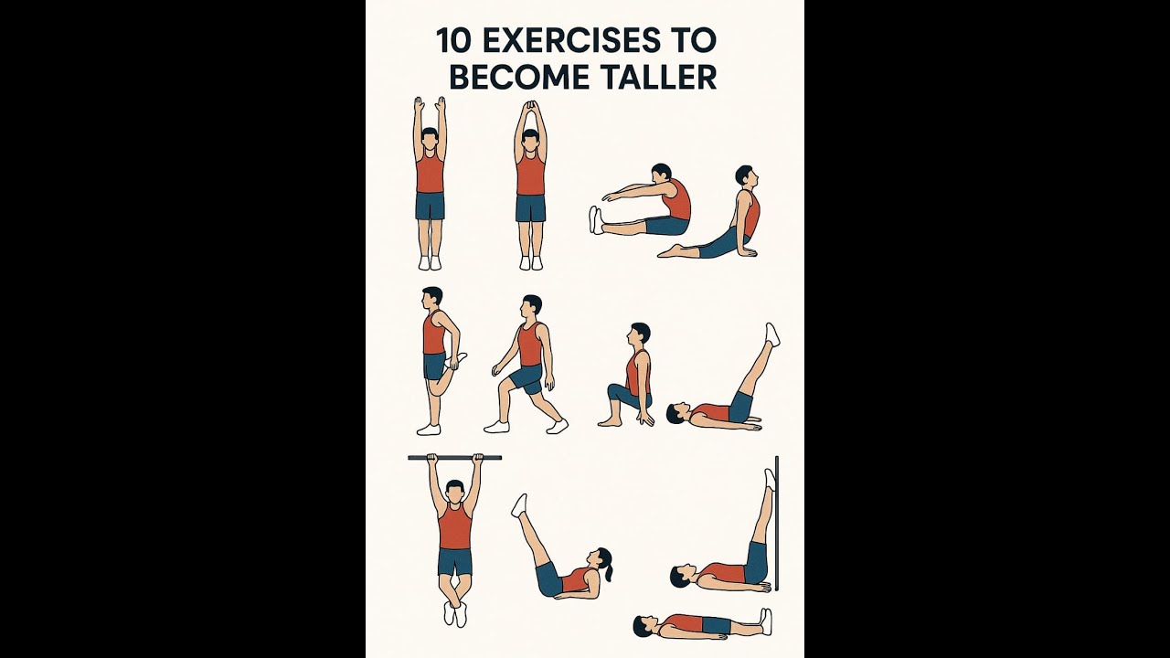 Top 10 Stretching Exercises To Increase Height | How To Increase Your ...