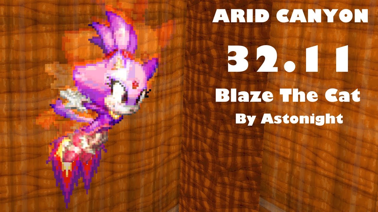 Blaze speedruns Through Fire And Flames - YouTube