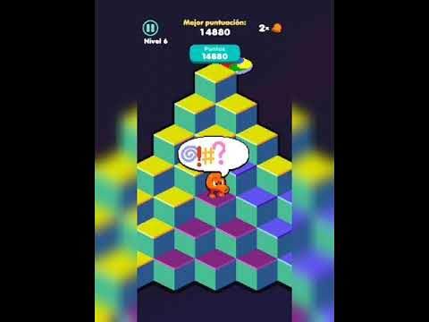 q*bert gameplay - YouTube