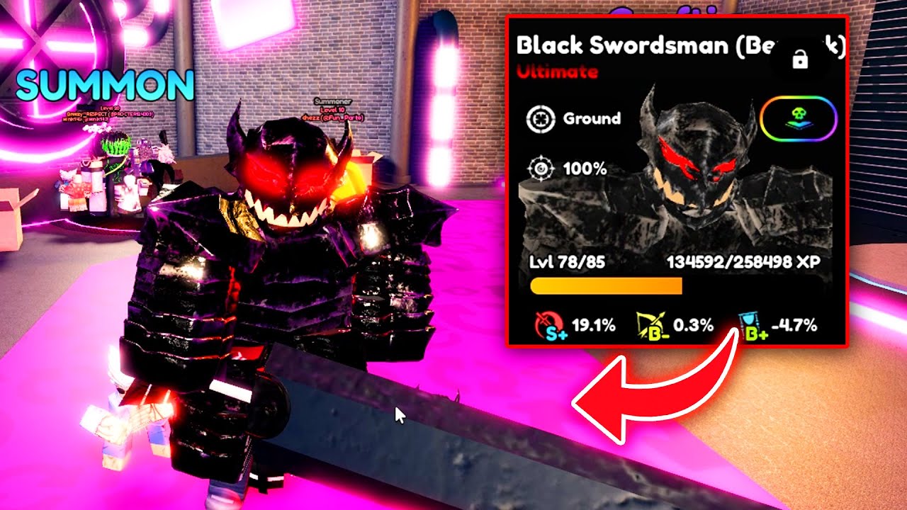How to GET BLACK SWORDSMAN (BERSERK) in ANIME LAST STAND - YouTube