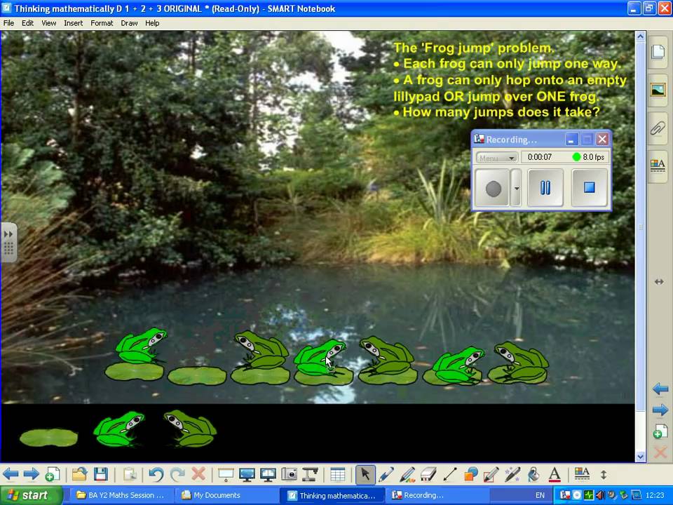 Frog jump problem solution - YouTube