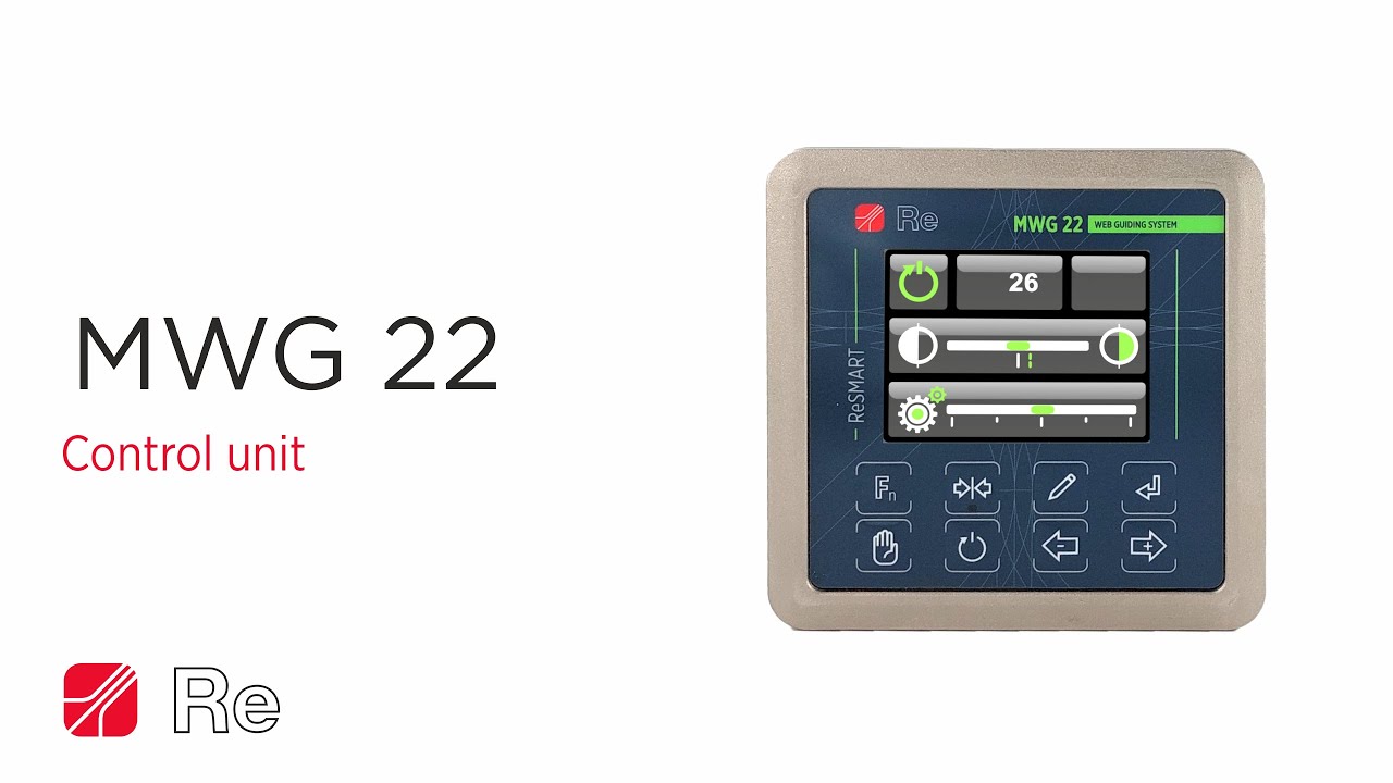 Re SpA - MWG22 control unit - YouTube