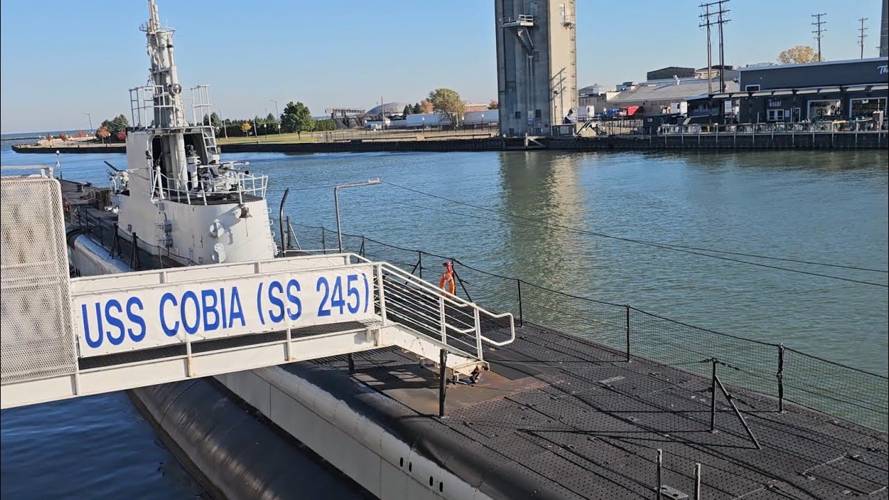 It still works! 80 Year old World War 2 Submarine-USS Cobia - YouTube