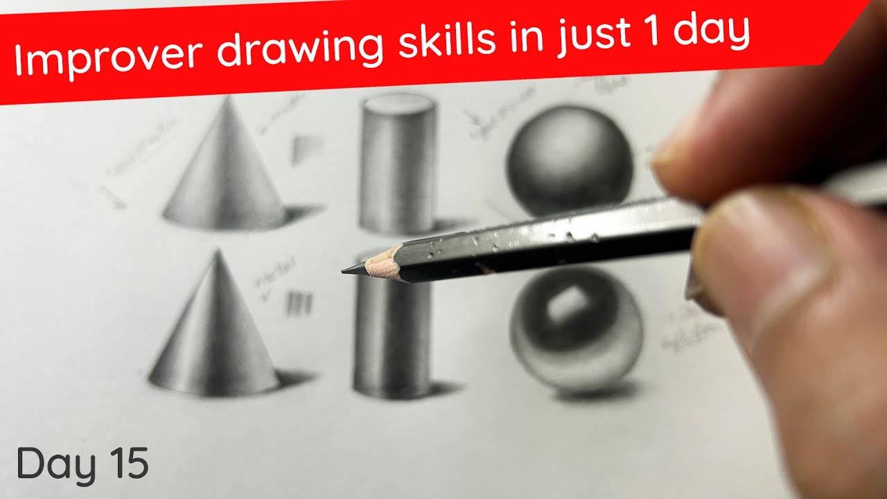 Improve Your Drawing Skills in Just 1 Day || Drawing for Beginners ...