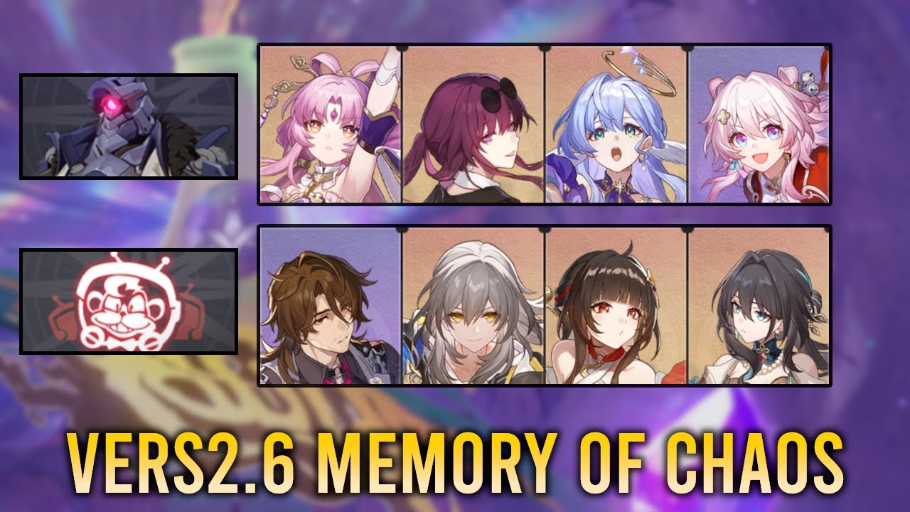【HSR】Dancing with the Dreams 12 - 3 Stars - v2.6 Memory of Chaos - YouTube
