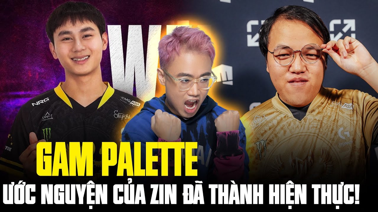 GAM PALETTE: ƯỚC NGUYỆN CỦA ZIN ĐÃ THÀNH HIỆN THỰC - YouTube