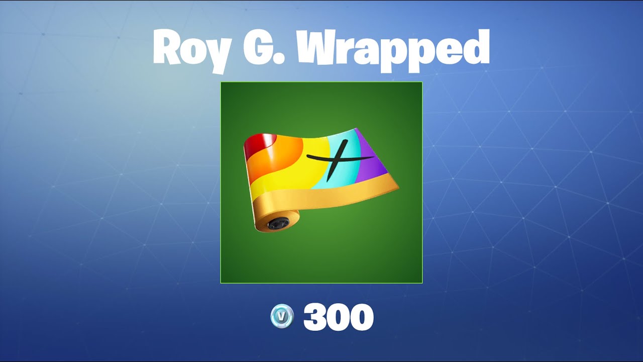 Roy G. Wrapped | Fortnite Wrap - YouTube