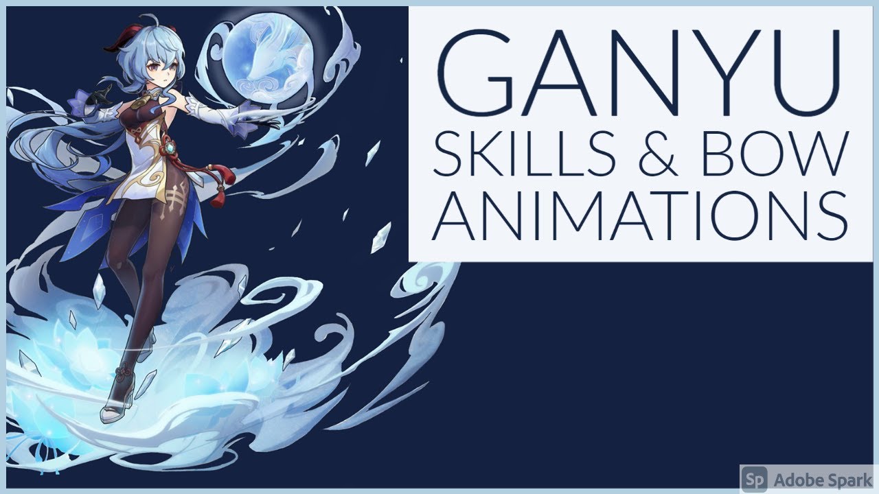 GANYU Skill & Bow Animations | Genshin Impact - YouTube
