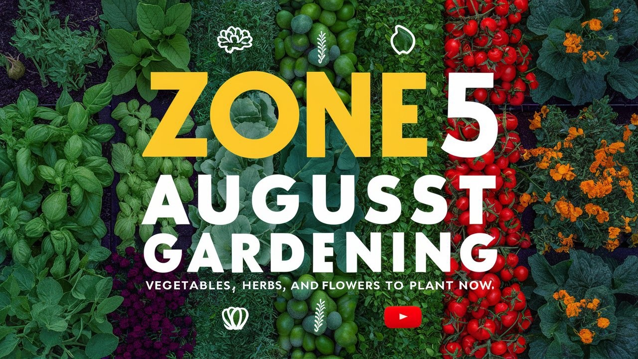 August Gardening in Zone 5: Best Vegetables, Herbs, and Flowers to ...