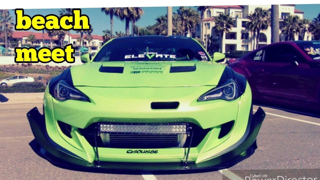 huntington beach car meet - YouTube