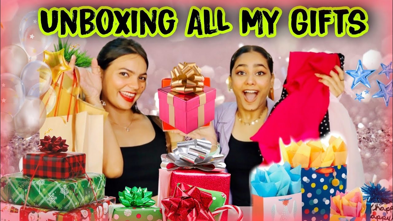 Unboxing All My * EXPENSIVE* Birthday Gifts 😍🎉 | OMG ! look What All I ...