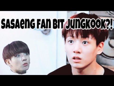 BTS Jungkook bitten by sasaeng fan?! [Jungshook]