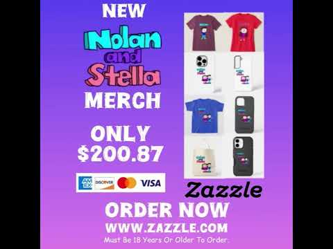 New Nolan and Stella Merch (Nolan and Stella X Zazzle) Radio Ad - YouTube
