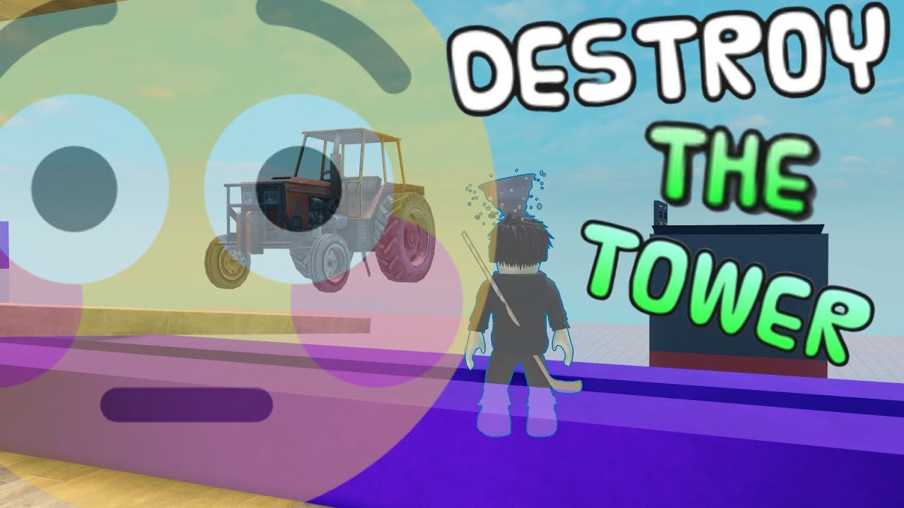 "Destroy the Tower" on Roblox got me screaming... - YouTube