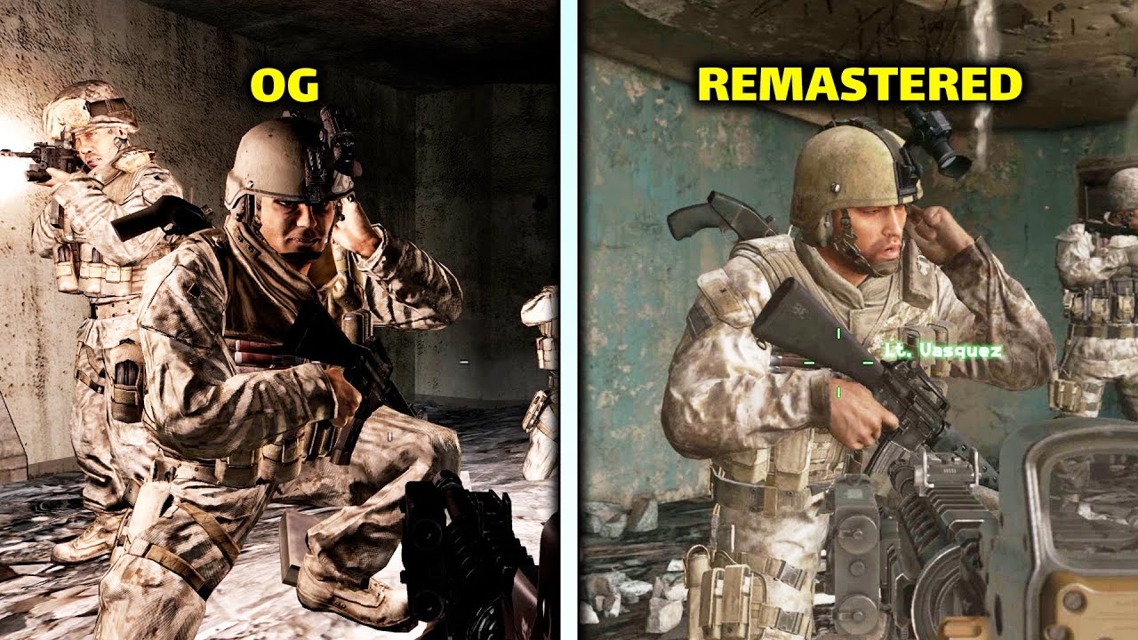 Cool Changes & Details In The War Pig Mission | COD 4: MW | OG vs ...