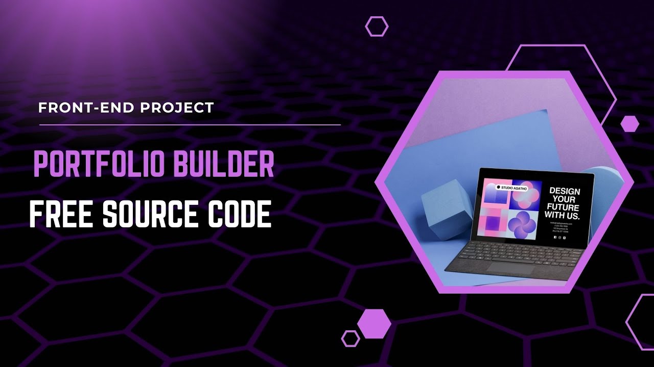 Build a Portfolio Website with HTML, CSS & JavaScript | Portfolio ...