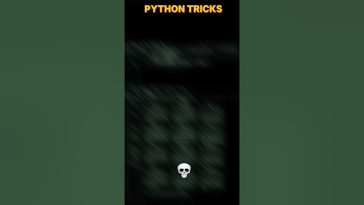 Python Tricks To Master Python To The Next Level 💻🤖 Python Pythonprogramming Youtube