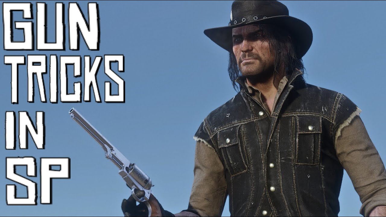 RDR2 - RDO gun tricks in SP mod - YouTube