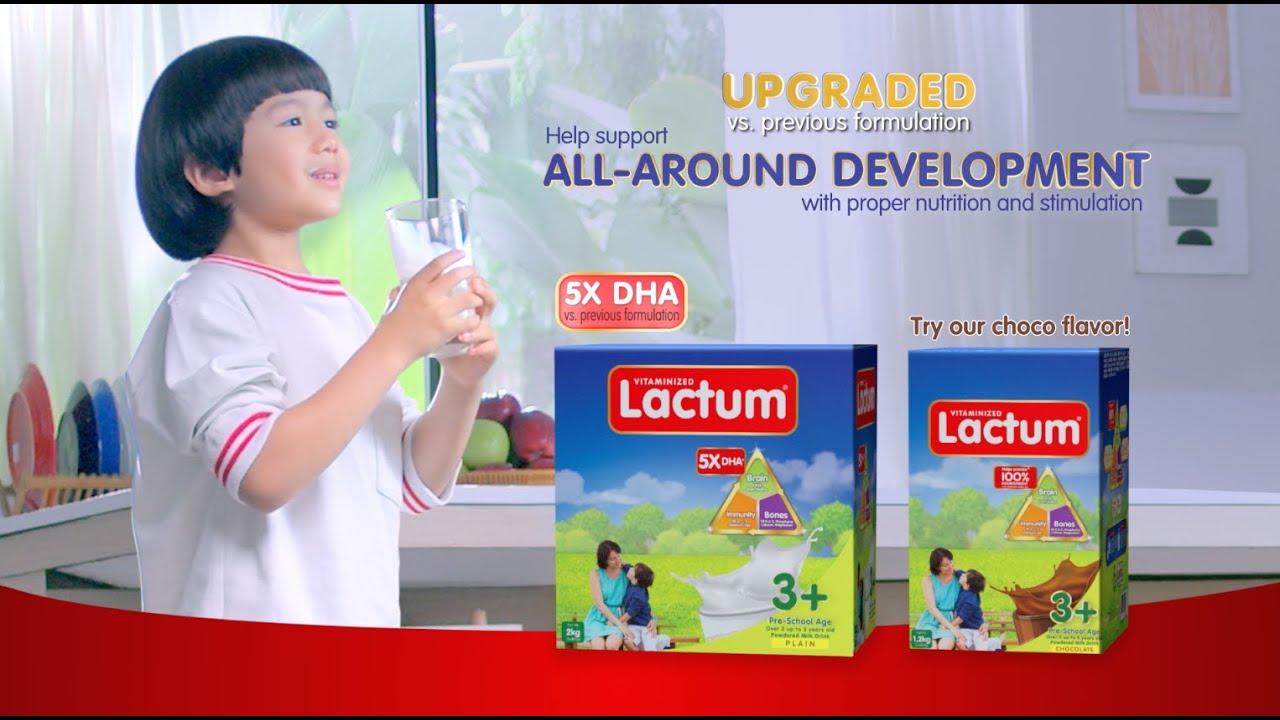 Switch na sa Vitaminized Lactum 3+! - YouTube