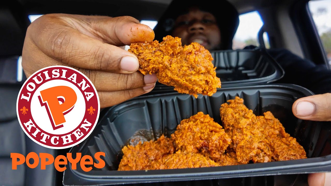 Trying Popeyes NEW VIRAL Pickled 🥒 Menu! #FoodReview - YouTube