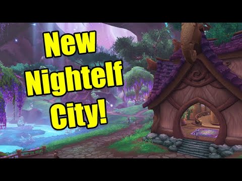 Exploring Bel'ameth on 10.2.5 PTR - The New Nightelf Capital! - YouTube