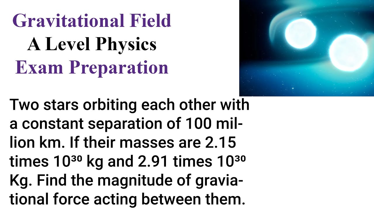 Find the Gravitational Force between two Stars. - YouTube