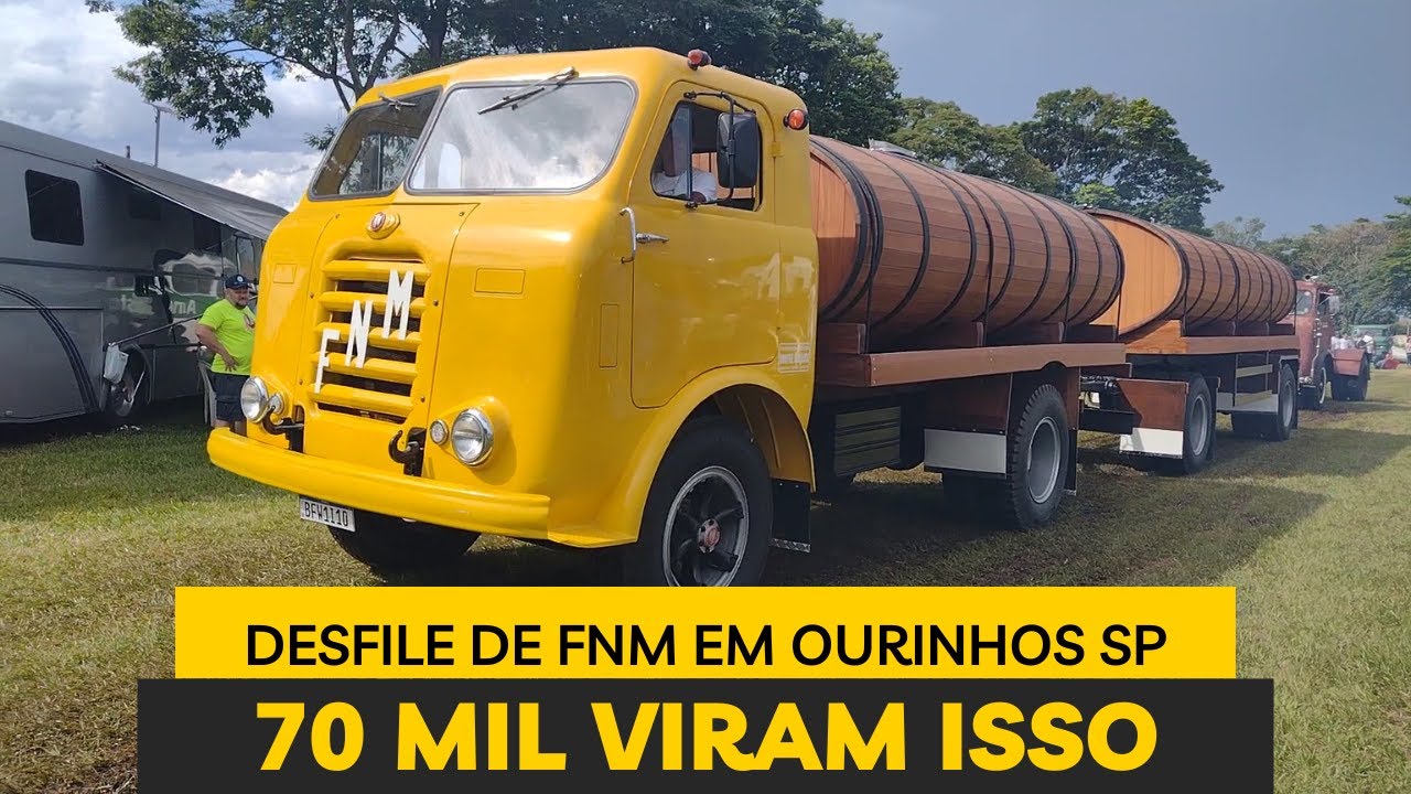 O vídeo mais satisfatório sobre FNM - Desfile de FNM no encontro em ...