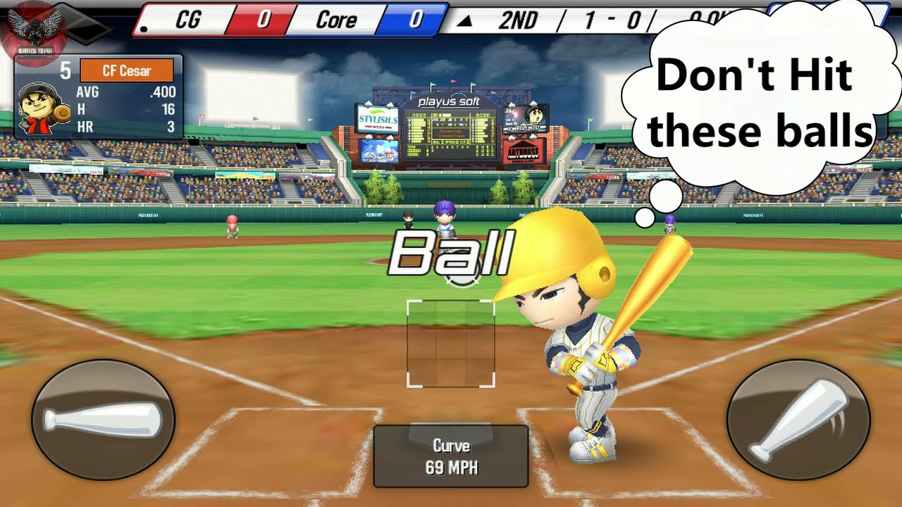 Baseball star 🔴 Tutorial - 1 🌟 How to HIT? #Gamestopia - YouTube