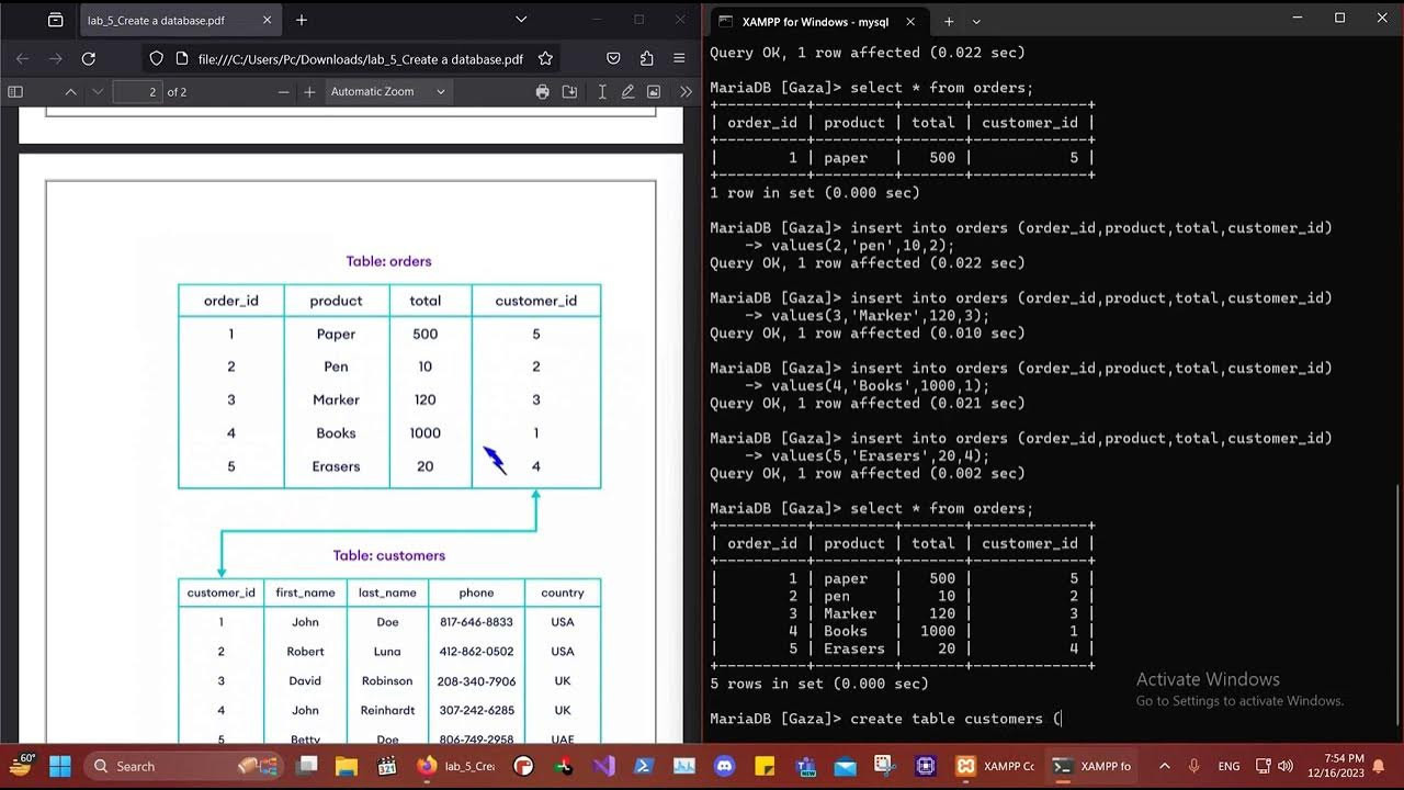 Basic Queries Of Sql Youtube