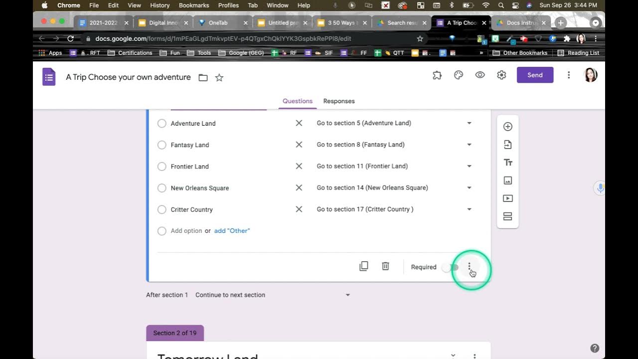 Forms Logic Branching - YouTube